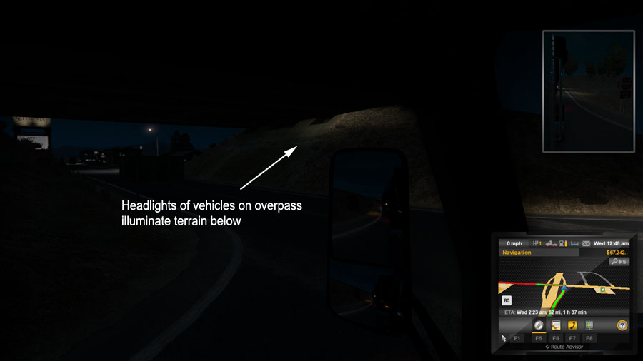 Headlights of AI illuminate terrain beneath [NOT A BUG] - SCS Software